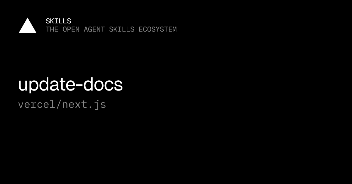 update-docs by vercel/next.js